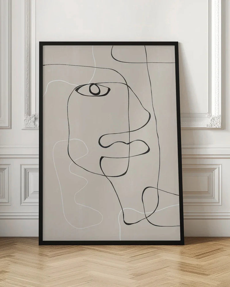 Line Art posters & art prints - Minimalist line drawings – Care of Posters