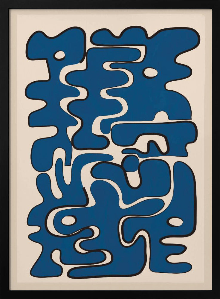 Flowing Maze Dance - Poster / Art Print – Care of Posters